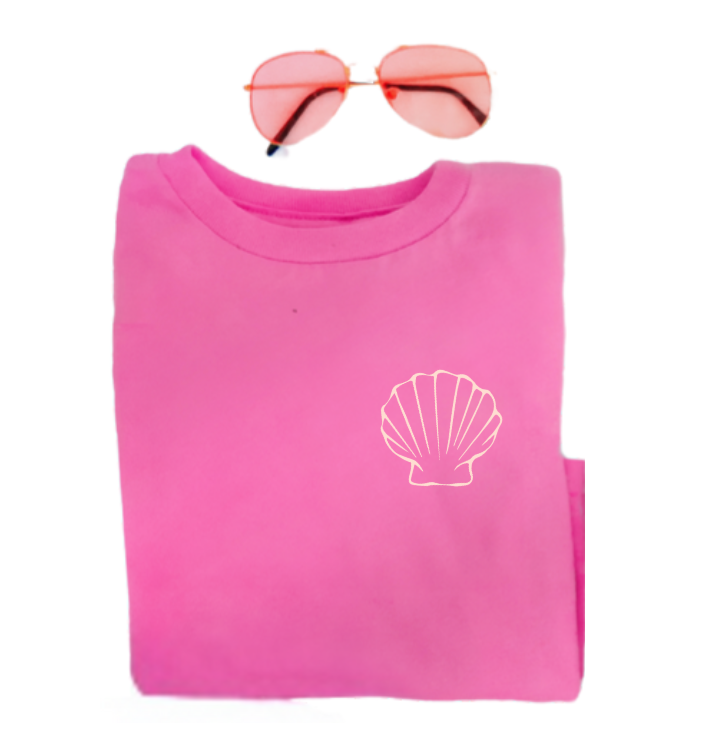 Seashell Pocket Style Tee - Final Sale – SBG Co.