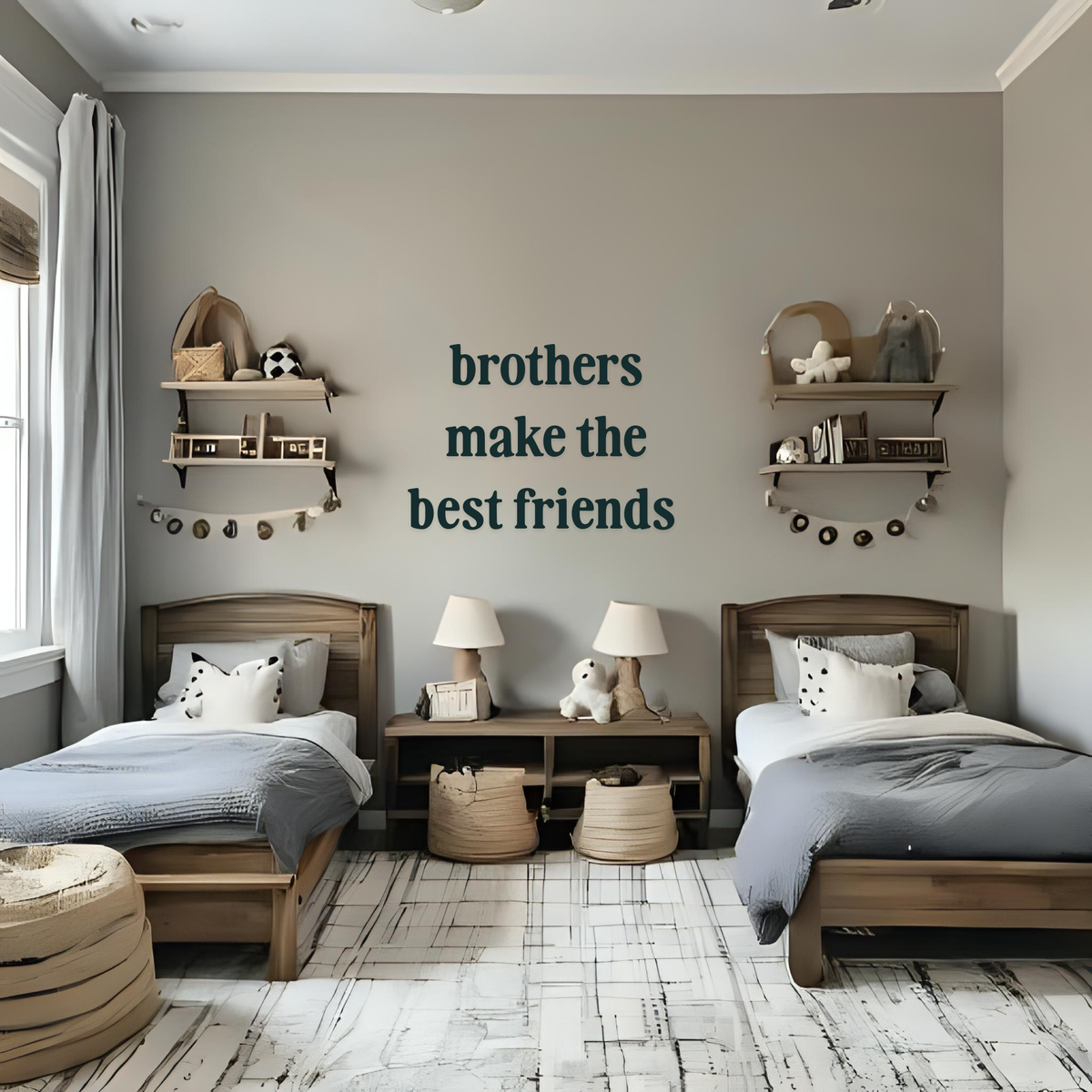 Brother's Make the Best Friends Wall Decor Sign – SBG Co.